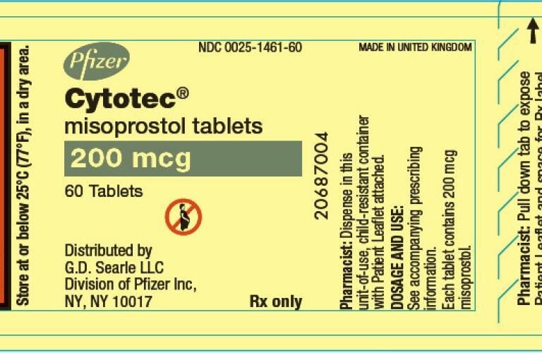 Cytotec Pictures, Images, Labels | Healthgrades | (misoprostol tablet)