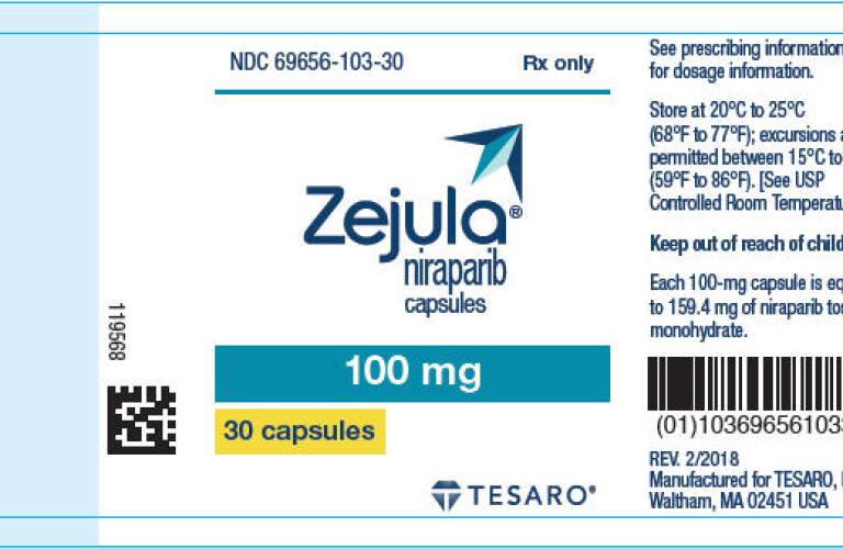 ZEJULA Pictures, Images, Labels | Healthgrades | (niraparib capsule)