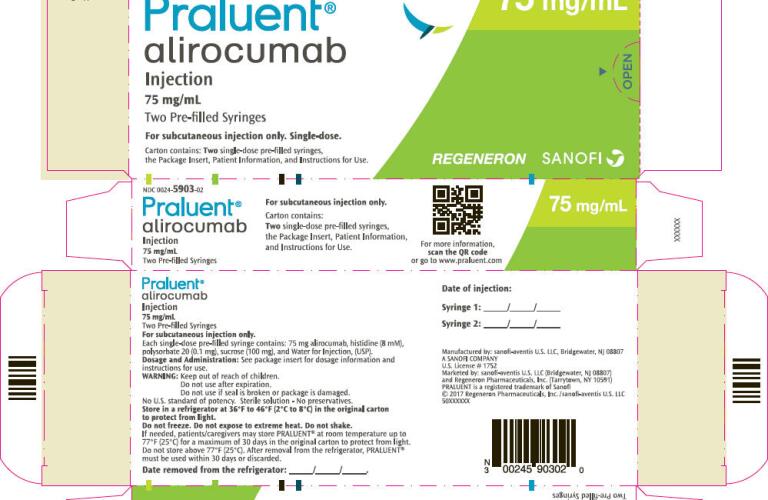 Praluent | Healthgrades | (alirocumab injection, solution)